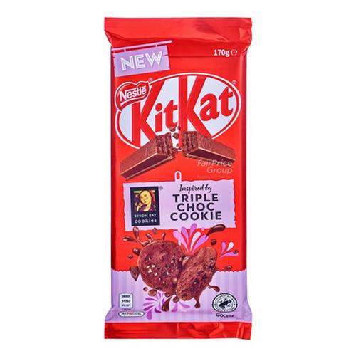 Jual Nestle Kit Kat KitKat Australia Triple Chocolate Cookies Block ...
