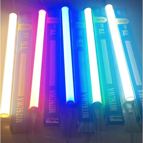 Jual LAMPU LED TL T5 Ukuran 4w,8w,12w,16w (3 lubang) - Biru, 4w ...
