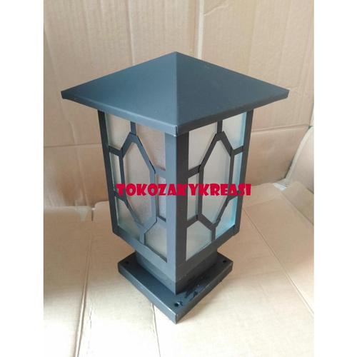 Jual Lampu Pagar Pilar Taman Minimalis hias Outdoor Kap Lampu KWALITAS ...