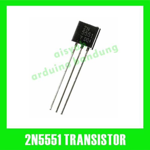 Promo TRANSISITOR 2N5551 2N 5551 NPN TRANSISTOR TO-92 KOMPONEN ...