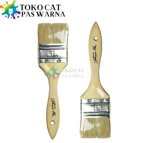 Jual Kuas Cat PRIMA OKE Bulu Putih Ukuran 1" 1-1/2" 2" 2-1/2" 3" 4 ...