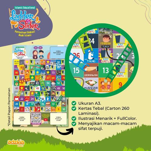Jual LADDER DAN SLIDER - PERMAINAN EDUKASI ANAK ISLAMI - Kab. Sleman ...