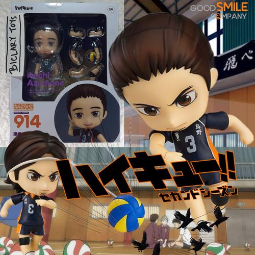 Jual ORIGINAL Nendoroid Nendo Asahi Azumane Haikyuu Haikyu 914 ORI ...