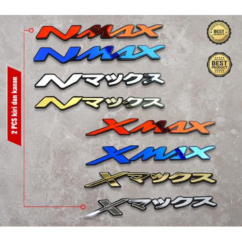 Promo EMBLEM NMAX XMAX ADV PCX EVOLIS OCITO TIMBUL AKRILIK STIKER LOGO ...
