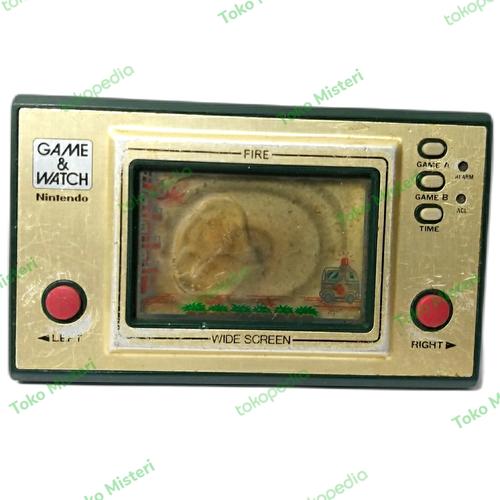Jual Game Watch Gimbot Gamebot Nintendo Fire 1981 Japan Jadul Retro ...