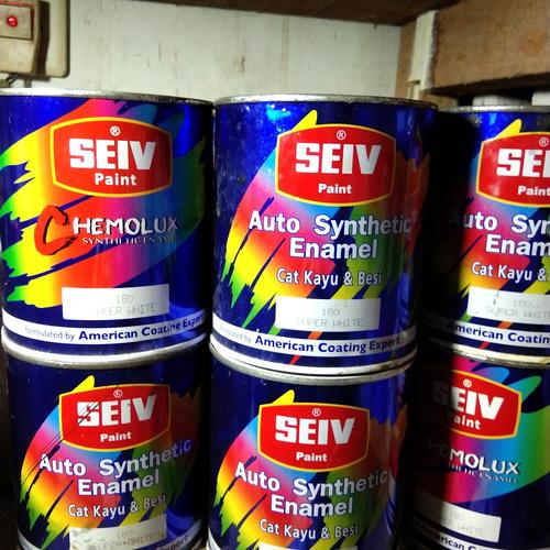 Jual CAT MINYAK KAYU BESI SEIV 1KG CAT KAYU/BESI ( SUPER BLACK ...