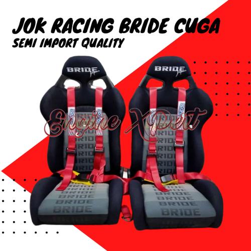 Jual Rep. Jok Racing Seat Bride Cuga Hitam Gradasi Semi Import Quality! - Jakarta Utara ...