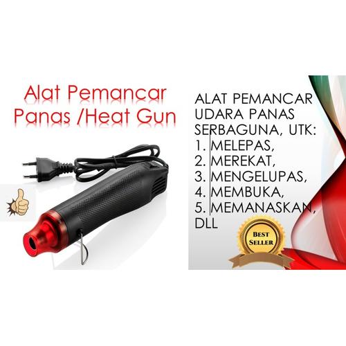 Jual Alat Pemancar Udara Panas Heat Gun Elektrik Multi Fungsi 300 Watt ...