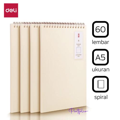 Jual Buku tulis A5 buku spiral notebook buku kotak kecil buku polos ...