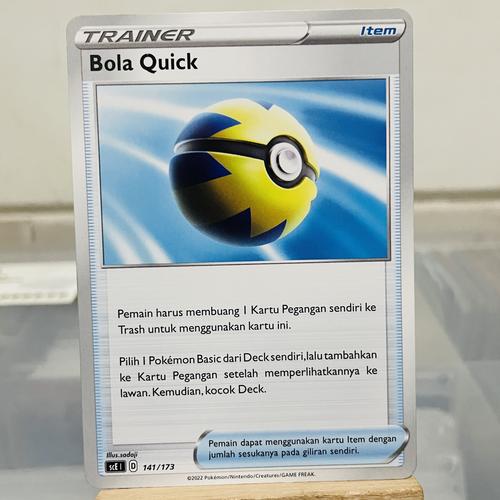 Jual Bola quick - Kartu Pokemon Indonesia TCG card - Kota Tangerang - Tokutoys ori | Tokopedia