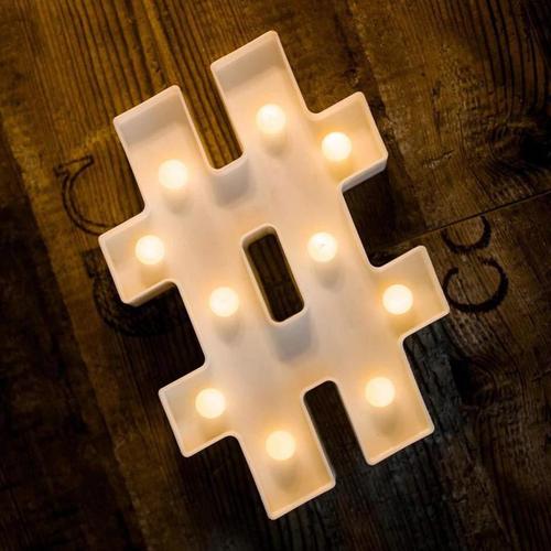Jual 𝙈𝘿 LED Lampu Dekorasi Huruf Simbol Dan Angka / Lampu Led Lampu ...