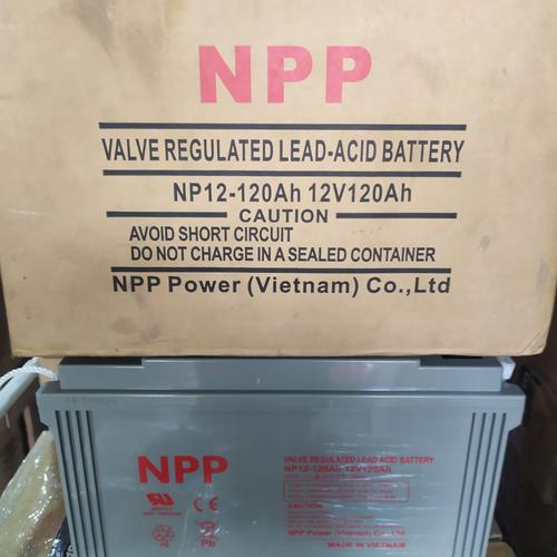 Jual Battery NPP POWER NP 12-120 AH (12 VOLT 120AH) NEW - Jakarta Timur ...