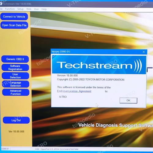 Jual Toyota Techstream Scanner 18.00.008 [2023] Full Aktivasi - CD/DVD - Kota Bandung - V-TRO ...