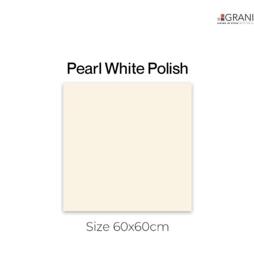 Jual granito pearl white 60x60 polished - Homogenous tile - Kota ...