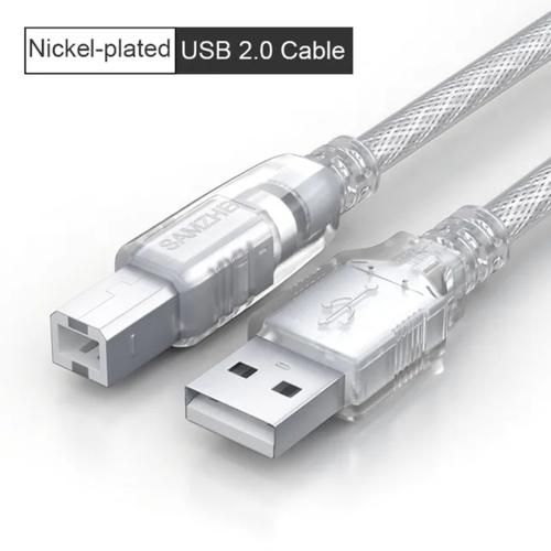 Jual SAMZHE UK Pure Copper USB-B Cable for DAC Amplifier w 2 Magnet ...