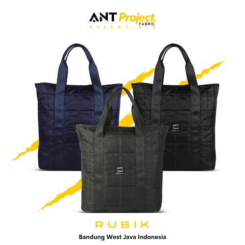 Promo ANT PROJECT - Tas Tote Bag RUBIK Slot Laptop - Tas Jing Jing - Kota Bandung - ANT Project ...