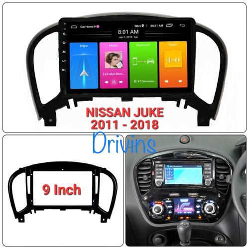 Jual Frame Head Unit Double Din Android Nissan Juke 9” Inch 2011-2018 ...