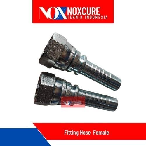 Jual Fitting JIC Lurus/ NJ 06-06 Single Hex/ Nepel Hidrolik 3/8 ...
