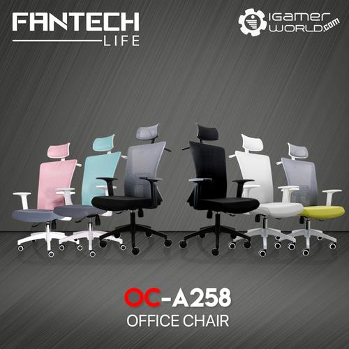 Jual Fantech OFFICE CHAIR OC-A258 / OCA258 - GREY - Jakarta Pusat ...