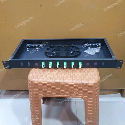 Jual otb lc apc 12 core lengkap adapter / odf 12core lc apc tanpa ...