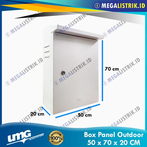 Jual UMG Box Panel Outdoor 50X70X20 Topi Kabinet Kotak Oval 50 x 70 x ...