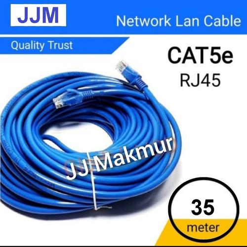 Jual Kabel LAN Biru 5m 10m 15m 20m 25m 30m Bagus - LAN Cable Good ...