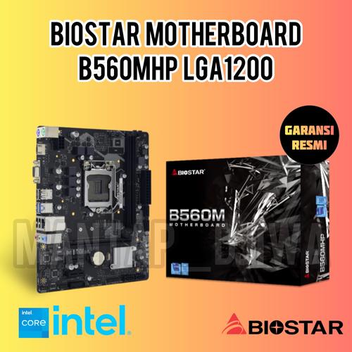 Jual Biostar Motherboard B560MHP B560M Intel LGA 1200 socket B560 ...