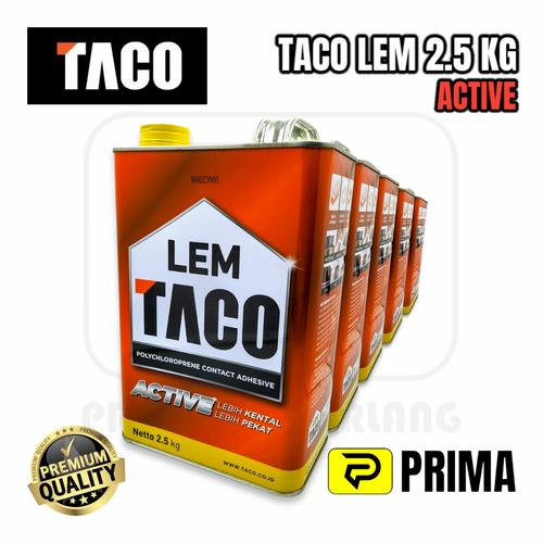 Jual TACO lem ACTIVE 2.5 KG Galon Merah - Jakarta Pusat ...