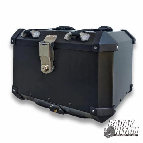 Jual BOX MOTOR TOP BOX PANNIER BADAK HITAM 38 LITER - Kota Malang - JST ...