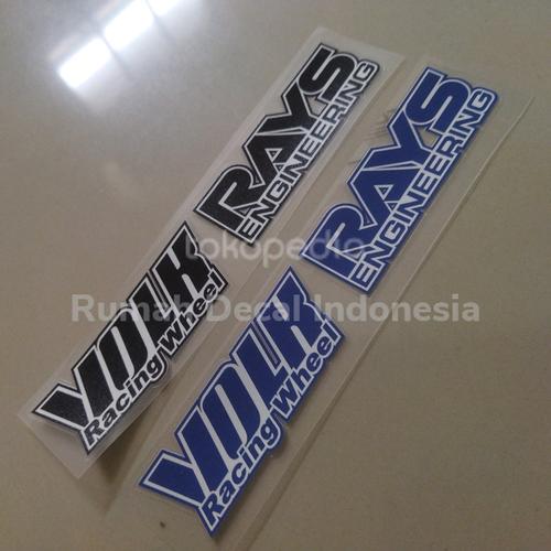 Jual Stiker Decal Velg Volk Rays TE37 - Hitam - Kota Depok - Rumah ...