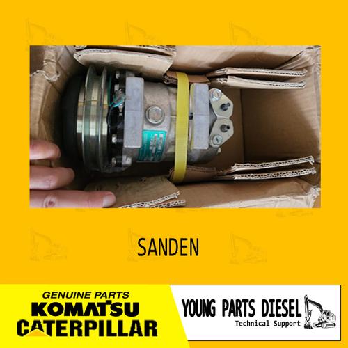 Jual COMPRESSOR SANDEN R134a / KOMPRESSOR AC ALAT BERAT SANDEN SD7H13 ...