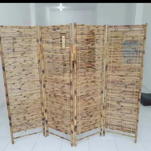 Jual Sketsel / Pembatas Ruangan / Partisi Bambu Cendani 4 Lembar - Kab ...