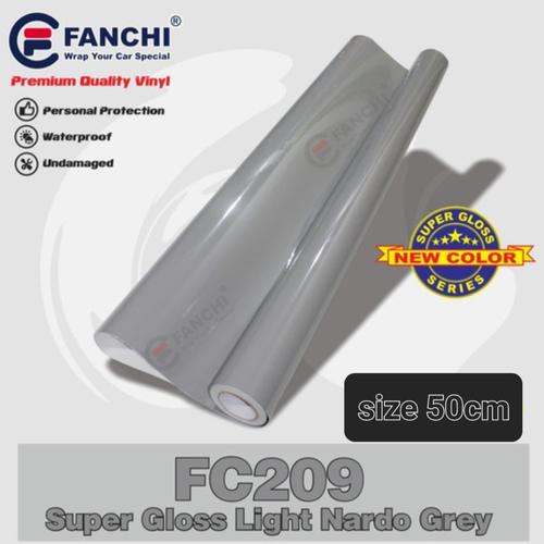 Jual 50cm Sticker Fanchi FC209 Super Gloss Glossy Light Nardo Grey 50cm ...