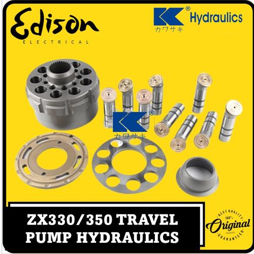 Jual HITACHI ZX330 ZX350 Travel Pump Pompa HMGF HMGF68 Kawasaki ...