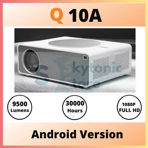 Jual Q10A Android Projector 9500 Lumens - Proyektor Native FULL HD ...