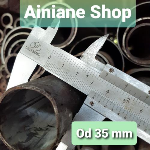 Jual Pipa Besi Seamless Od 35 mm / Id 31 mm Tebal 2 mm Panjang 50 cm ...
