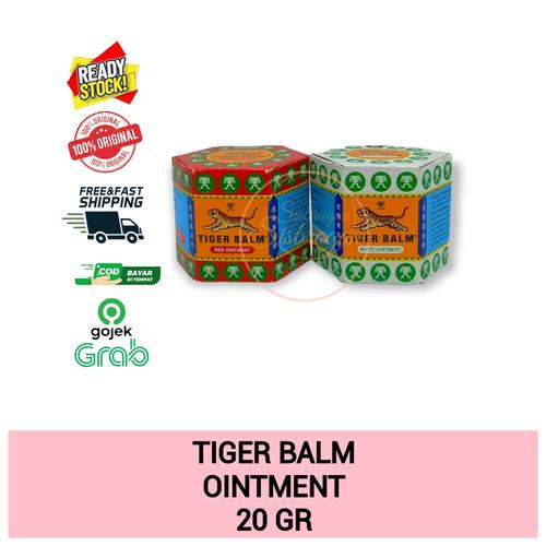 Jual BALSEM TIGER BALM Ointment Balsem Macan Merah Putih - Putih ...
