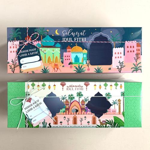 Jual box roll cake lebaran kardus bolu gulung idul fitri ukuran ...