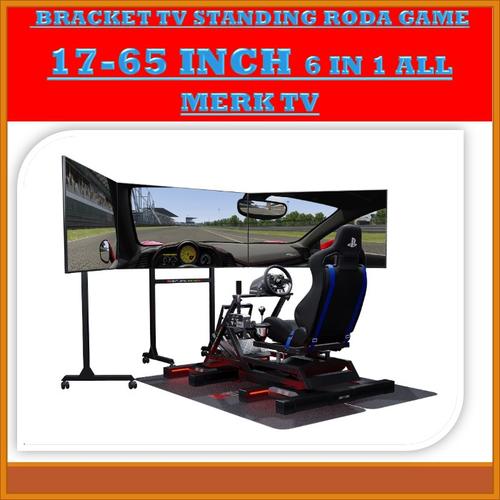 Jual BRACKET Next Level Racing Free Triple Monitor Standing 17-43 INCH ...