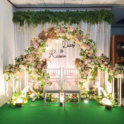 Jual Menyewakan Dekorasi backdrop Akad / Engagement /khitanan - Kota ...