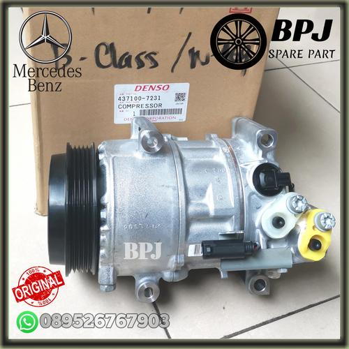 Jual Compressor Compresor Kompresor AC Mercy A150 B170 ORI DENSO 6PK ...