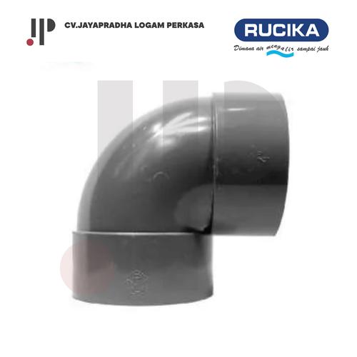 Jual Elbow / Knee PVC Rucika D (Tipis) 90 Derajat 3" - Jakarta Utara ...