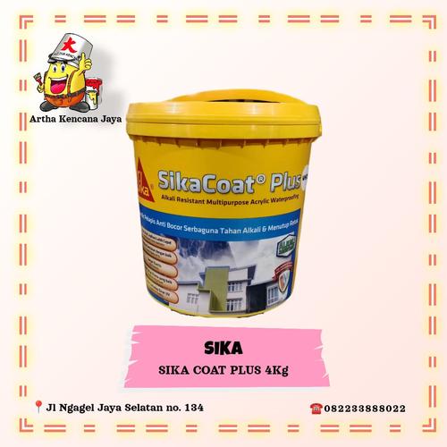 Jual SIKA COAT PLUS WATERPROOFING 4KG - Putih - Kota Surabaya - ARTHA ...