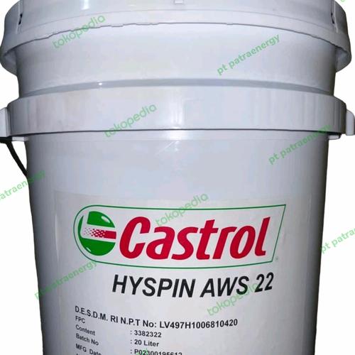 Jual Oli Hidrolik CASTROL HYSPIN AWS 22 - Jakarta Timur - pt ...
