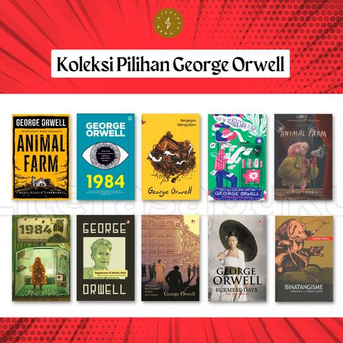 Jual Buku Goerge Orwell - Animal Farm - 1984 - animal shira - Kab ...