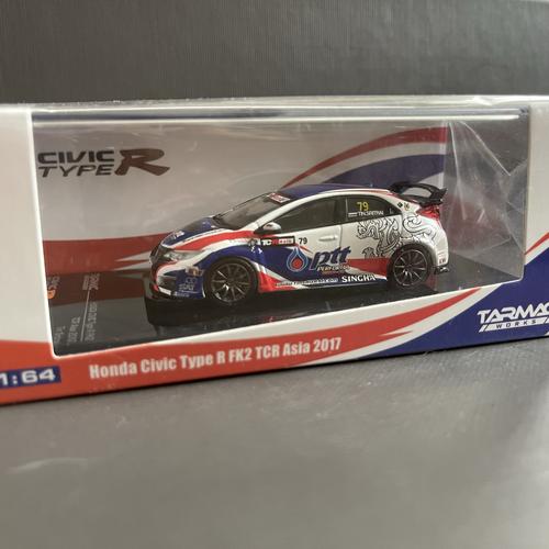 Jual DIECAST TARMAC 1:64 HONDA CIVIC TYPE R FK8 NASA / FK2 TCR ASIA ...