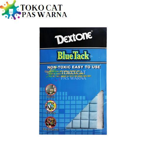 Jual Lem Bentuk Karet Pengganti Pin Paku DEXTONE BLUE TACK - 50 Gram ...