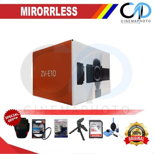 Jual Sony ZV-E10 BODY ONLY Sony ZV E10 Mirrorless Camera - BODY ONLY ...