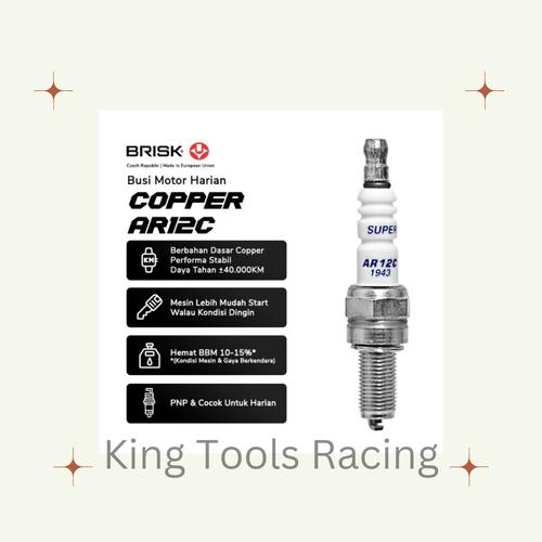 Jual Busi Brisk Copper AR12C Nmax Aerox Pcx Vario 125/150 Dll - Jakarta ...