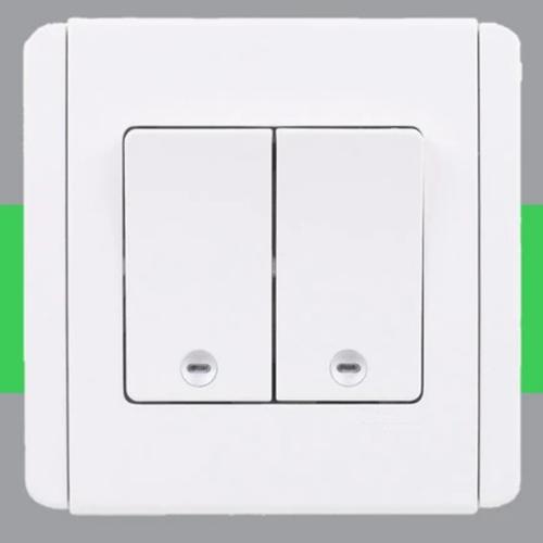 Jual Neo Saklar 2 Gang 2 Arah Vertikal, LED Putih Schneider - Jakarta ...